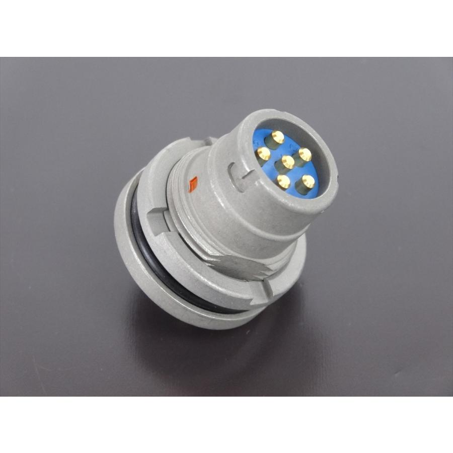 米軍放出 実物 PRC-152/PRC-148 MBITR ラジオ オーディオ コネクタ U-283/U 6ピン ジャック (レセプタクル ...