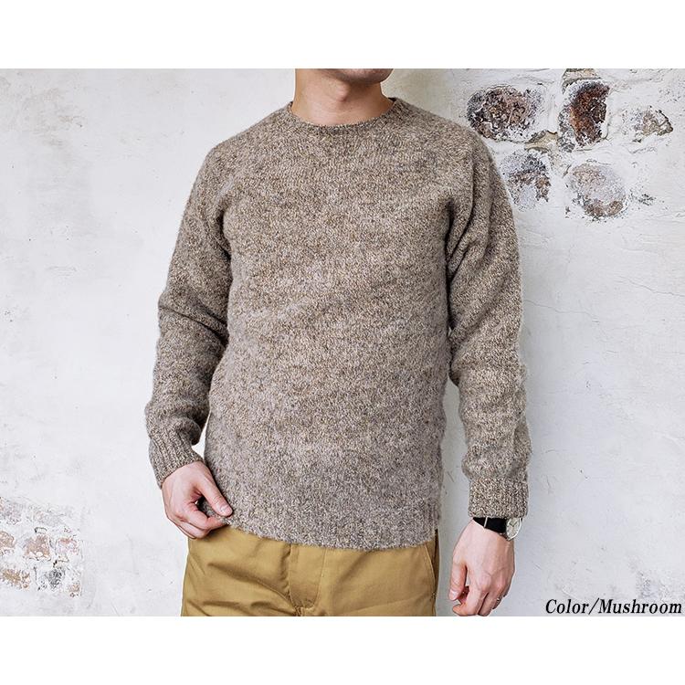 INVERALLAN Inver Allan インバーアラン Crew Neck Shetland INVERALLAN Inver Allan インバーアラン Crew Neck Shetland