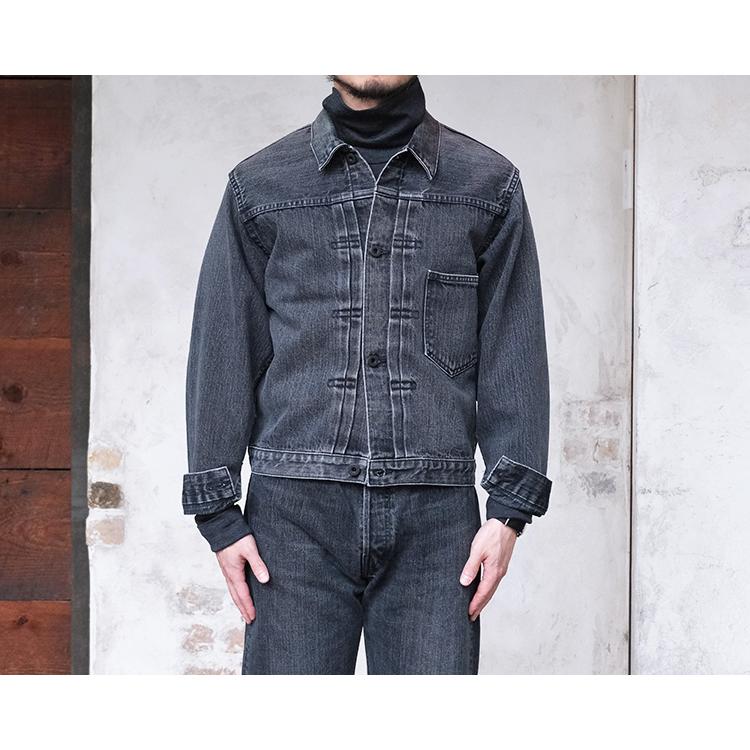 orSlow オアスロウ 03-6016-D61S WW2 Type1 Black Denim Jacket orSlow オアスロウ 03-6016-D61S WW2 Type1 Black Denim Jacket