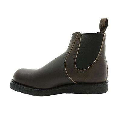 RED WING SHOES レッドウィング REDWING 3191 クラシック チェルシー エボニー ハーネス レザー サイドゴア ブーツ ...