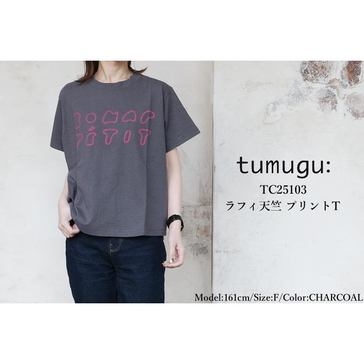 tumugu ツムグ トップス 半袖 Tシャツ レディース #TC25103 : FLISCO byタイガース・ブラザース - 通販 - Yahoo!ショッピング
