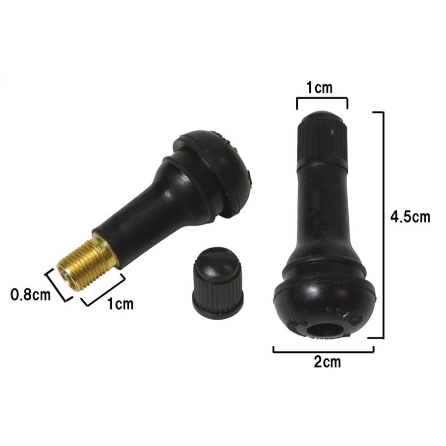 タイヤエアーバルブ tr413 200個 セット エアバルブ チューブレス バルブ : TiivaDirect - 通販 - Yahoo!ショッピング