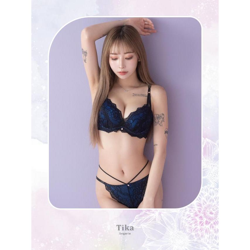 下着 花柄 レース シースルー ブラ ショーツ セット A70 A75 B65 B70 B75 C65 C70 C75 D65 D70 D75 E65 E70 :tk-uwj-3370 ...