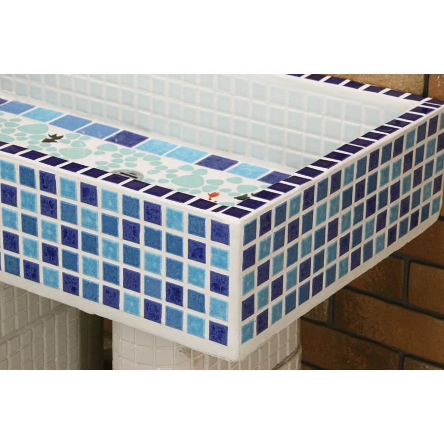 ガーデンシンク タイル流し台 昭和レトロなタイル流し台 KMシリーズKM-147 タイルシンク タイル流し :nagasi-retoro-km-147:タイルショップたまがわYahoo!店 ...