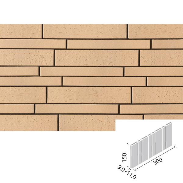 LIXIL 火色結(ひいろゆ)[Aタイプ] 縦平ネット張り FCY-RT/A4 / INAX タイル : タイルショップヤマシタ - 通販 - Yahoo!ショッピング