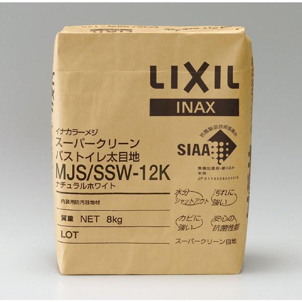内装用目地材 スーパークリーン バス・トイレ太目地 MJS/SSW-12K(ナチュラルホワイト) / LIXIL INAX : mjs-ssw ...