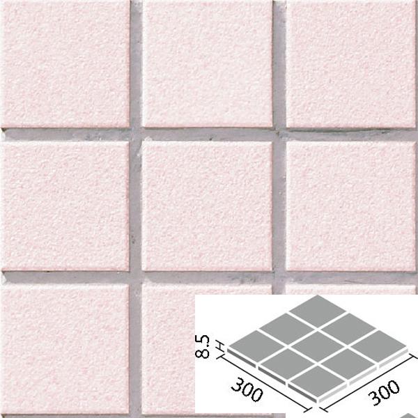 ミルルフロア 100mm角裏ネット張り ML-100NET/5 / LIXIL INAX タイル : ml-100net-5 : タイルショップヤマシタ - 通販 - Yahoo!ショッピング