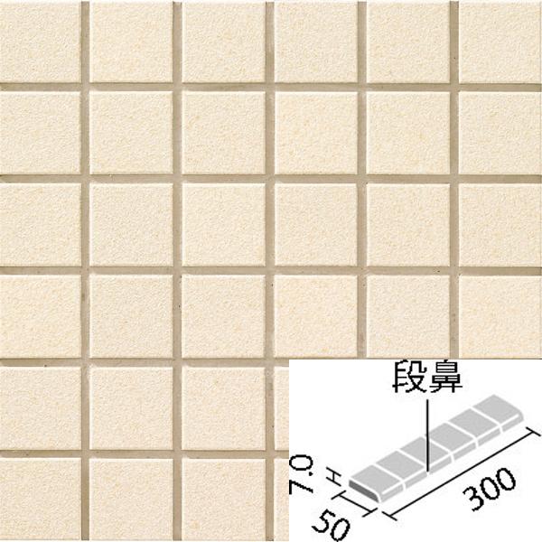 ミルルフロア 50mm角段鼻紙張り(バラ) ML-155KM/4 / LIXIL INAX タイル :ML-155KM-4-B:タイルショップヤマシタ - 通販 - Yahoo!ショッピング