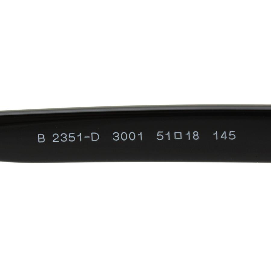 BURBERRY バーバリー メガネ 眼鏡 フレーム BE2351D 3001 51 ブラック ノーズパッド メンズ B 2351-D : タイムクラブ Yahoo!店 - 通販 ...