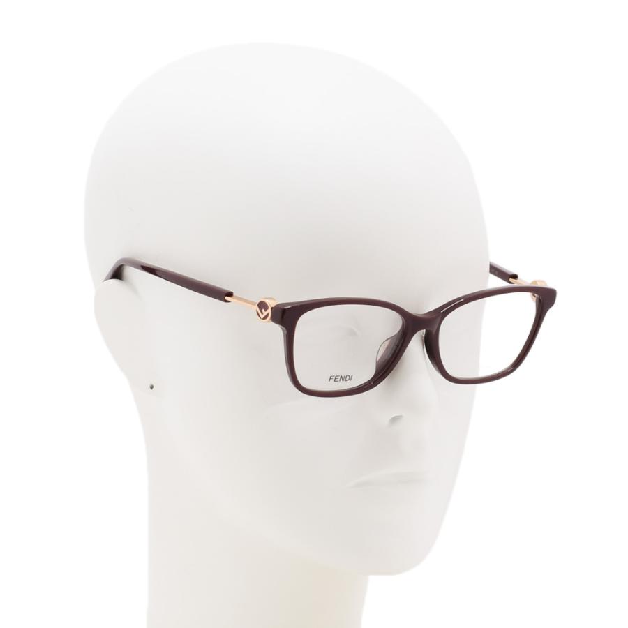 FENDI フェンディ メガネ フレーム FF 0363/F LHF 53 バーガンディー アジアンフィット レディース : タイムクラブ Yahoo!店 - 通販 - Yahoo!ショッピング