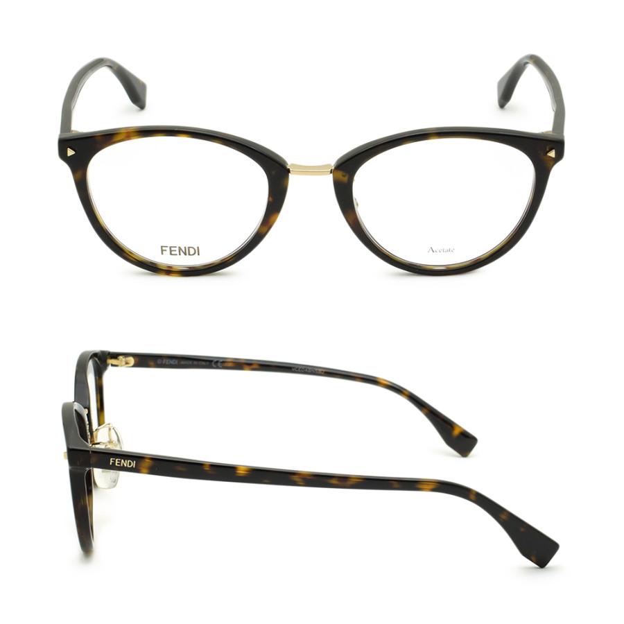 FENDI フェンディ メガネ フレーム FF 0367/G 086 50 ダークハバナ ノーズパッド レディース :fendi-ff0367g-086:タイムクラブ Yahoo!店 - 通販 ...