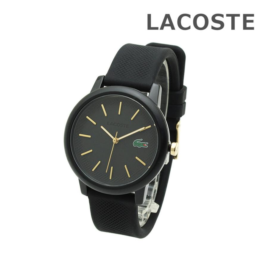 LACOSTE ラコステ 腕時計 レディース L.12.12 2001212 ブラック シリコン ラバー : タイムクラブ Yahoo!店 - 通販 - Yahoo!ショッピング
