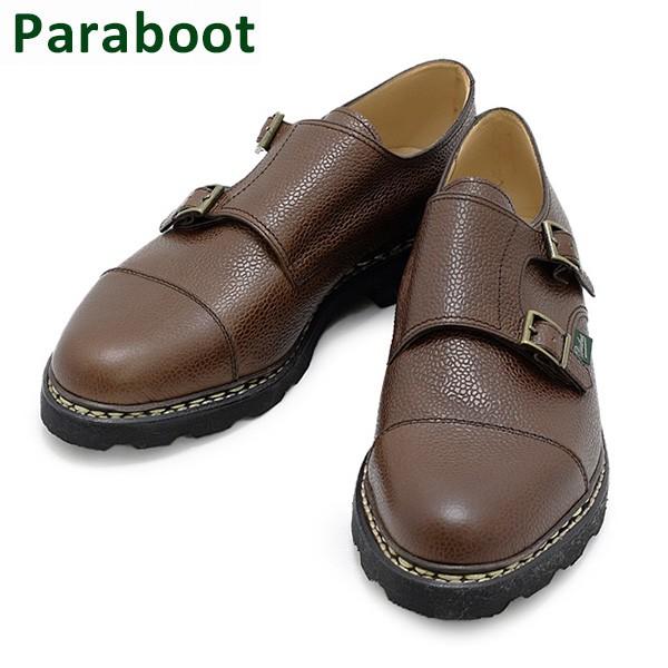 Paraboot パラブーツ ウィリアム ブラウン 981435 WILLIAM NOIRE-GR EBENE メンズ ダブルモンク シューズ 靴 9814-35 : タイムクラブ Yahoo ...