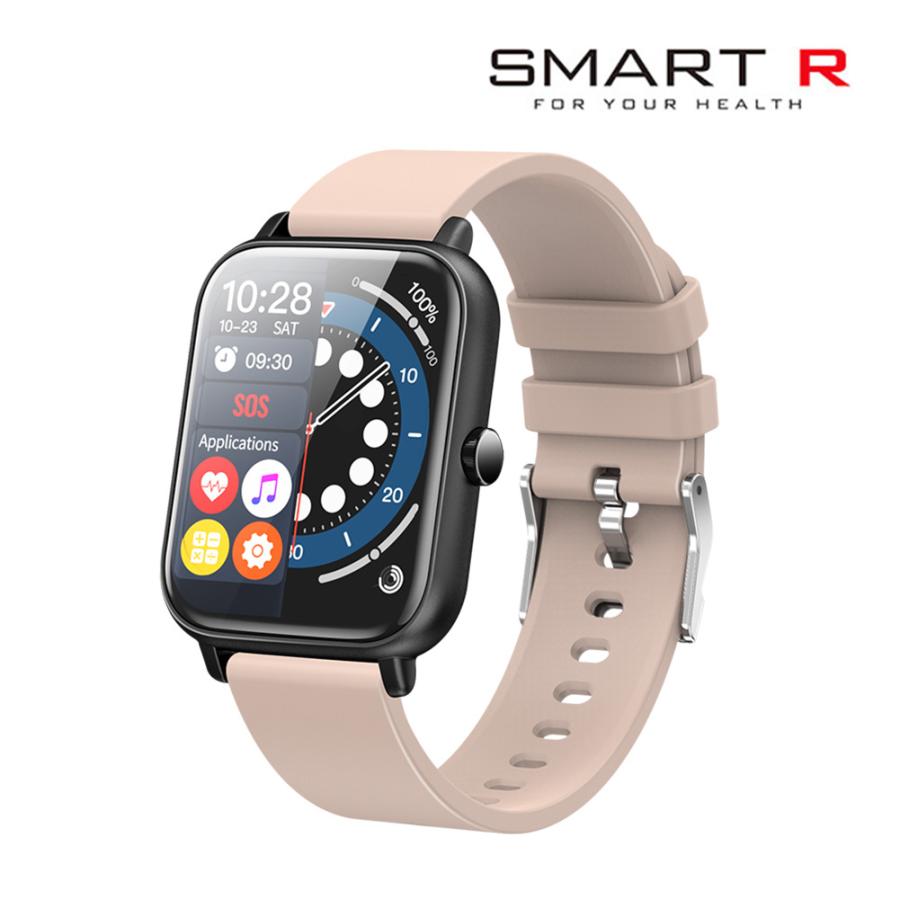 SMART R 国内正規品 スマートウォッチ NY-17 ベージュ メンズ レディース 腕時計 スマートR : タイムクラブ Yahoo!店 - 通販 - Yahoo!ショッピング