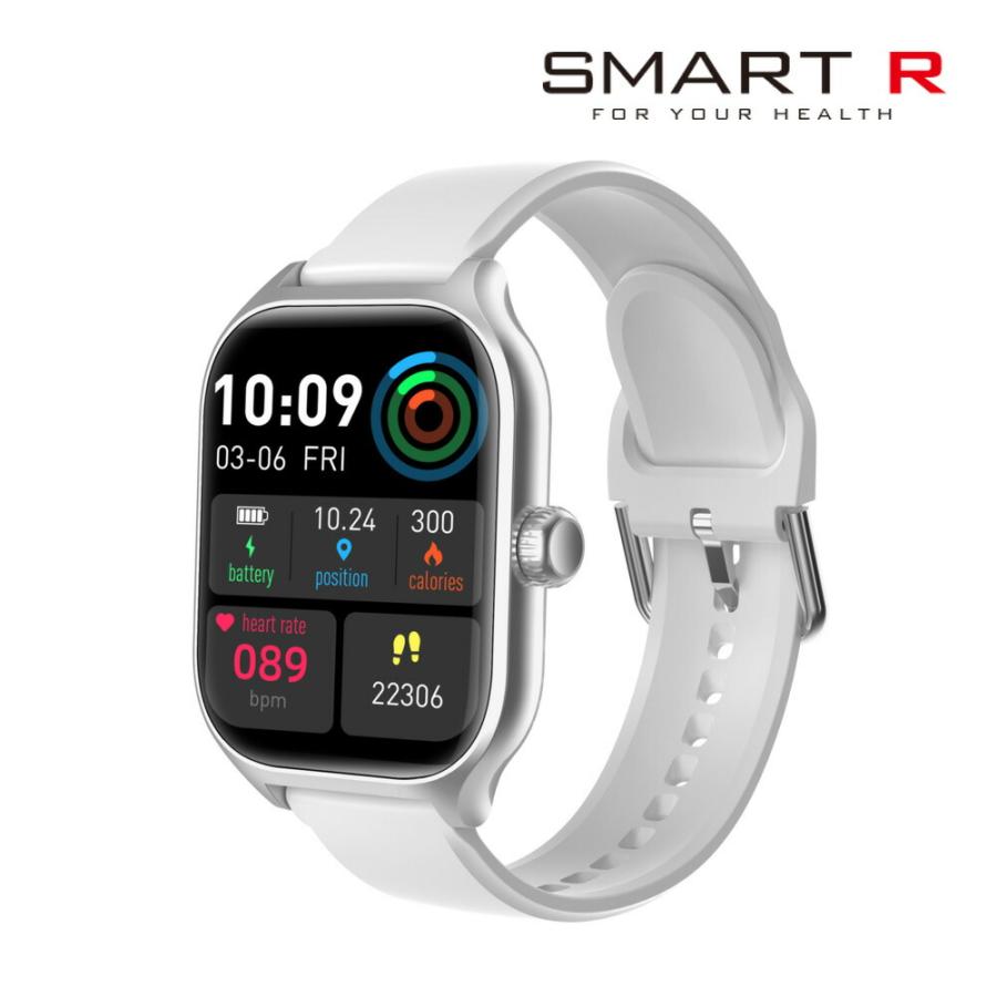 SMART R 国内正規品 スマートウォッチ Y-75 グレー メンズ レディース 腕時計 スマートR : タイムクラブ Yahoo!店 ...