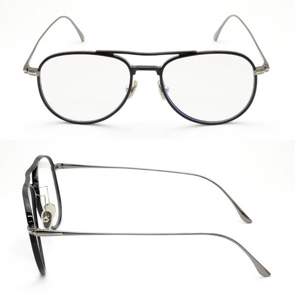 TOM FORD トムフォード メガネ 伊達眼鏡 フレーム FT5666-B/V 001 52 メンズ 正規品 TF5666-B : タイム ...