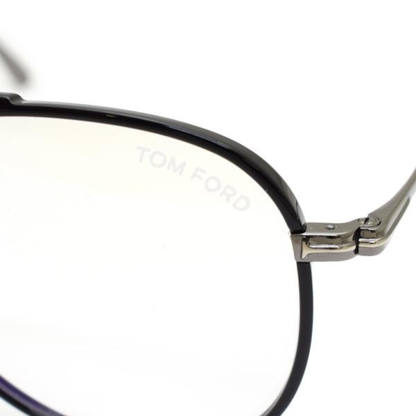 TOM FORD トムフォード メガネ 伊達眼鏡 フレーム FT5666-B/V 001 52 メンズ 正規品 TF5666-B : タイム ...