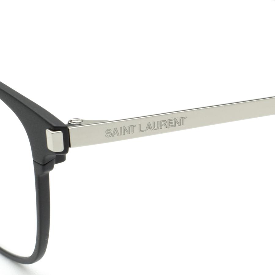 SAINT LAURENT 国内正規品 サンローラン メガネ 眼鏡 フレーム のみ SL 631/J 002 ブラック ノーズパッド メンズ レディース ユニセックス : タイムクラブ ...