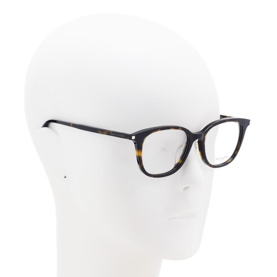 SAINT LAURENT 国内正規品 サンローラン メガネ 眼鏡 フレーム のみ SL 644/F-002 ハバナ アジアンフィット メンズ ...