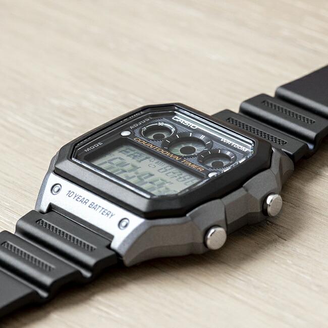 10年保証 CASIO STANDARD カシオ スタンダード AE-1300WH-8A 腕時計 時計 ブランド メンズ レディース キッズ ...