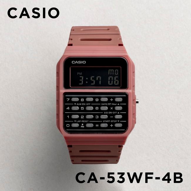 スタンダード デジタル 並行輸入品 10年保証 CASIO STANDARD カシオ CA-53WF-4B 腕時計 時計 ブランド メンズチープカシオ チプカシ データバンク : TIME ...