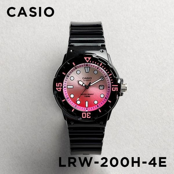 スタンダード（CASIO） 並行輸入品 10年保証 日本未発売 CASIO STANDARD LADYS カシオ スタンダード LRW-200H-4E 腕時計 時計 ブランド レディース 子供 ...