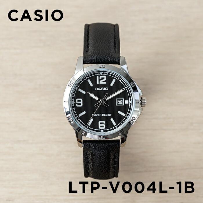 スタンダード（CASIO） 並行輸入品 10年保証 日本未発売 CASIO STANDARD カシオ スタンダード LTP-V004L-1B 腕時計 時計 ブランド レディース チープカシオ ...