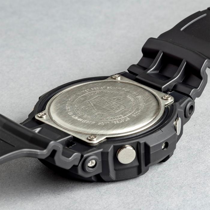 並行輸入品 訳あり 風防内ゴミあり CASIO G-SHOCK カシオ Gショック GAW-100B-1A 腕時計 時計 ブランド メンズ アナデジ 電波 ソーラー ソーラー電波 日付 防水 ...