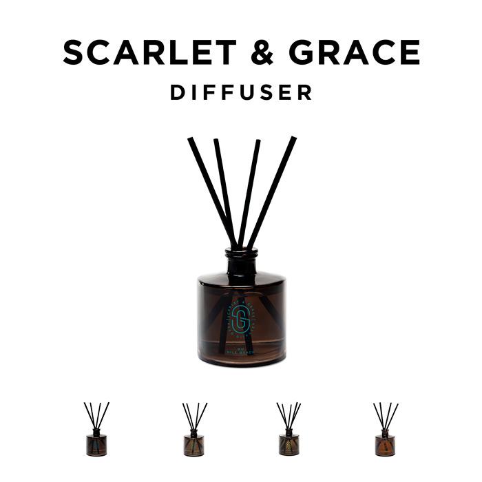 SCARLET & GRACE DIFFUSER 220ML スカーレット グレイス ディフューザー ブランド ルーム リード スティック ...