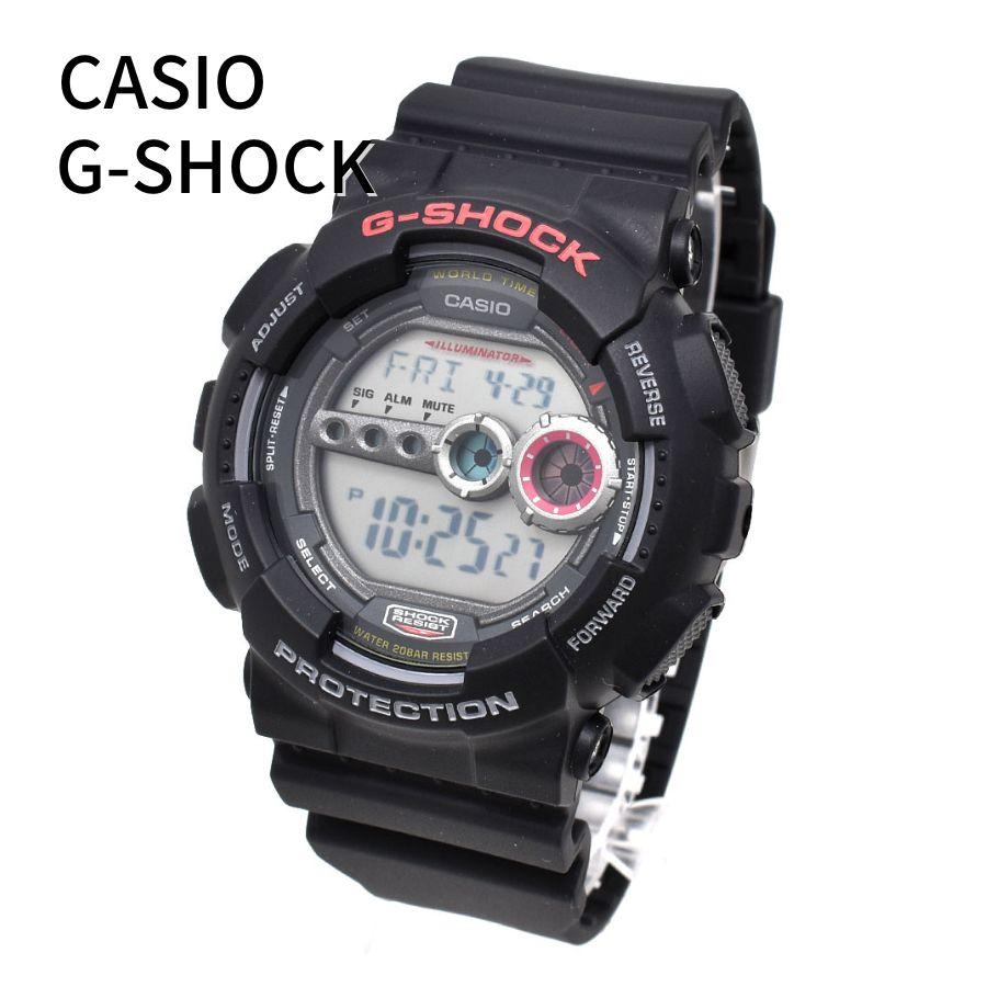 CASIO カシオ G-SHOCK G-ショック GD-100-1A 腕時計 ウォッチ 男性 メンズ :GD-100-1A:タイムマシーン ...