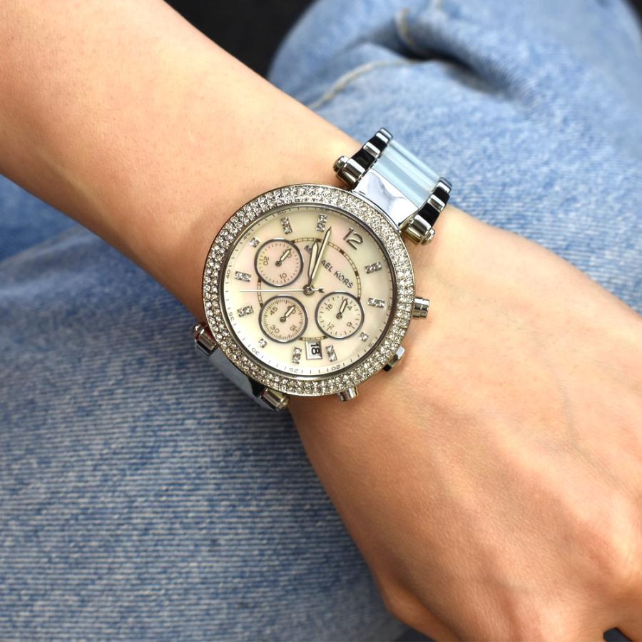 MICHAEL KORS 【訳あり特価商品】MICHAEL マイケルコース MK6138 PARKER パーカー 腕時計 女性 レディース ...