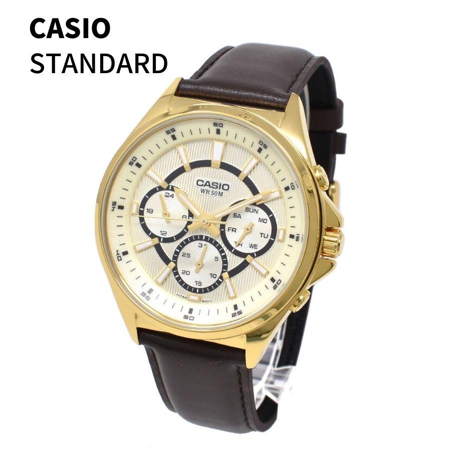 スタンダード（CASIO） CASIO カシオ STANDARD MTP-E303GL-9A 腕時計 ウォッチ メンズ 男性 : タイムマシーン - 通販 - Yahoo!ショッピング