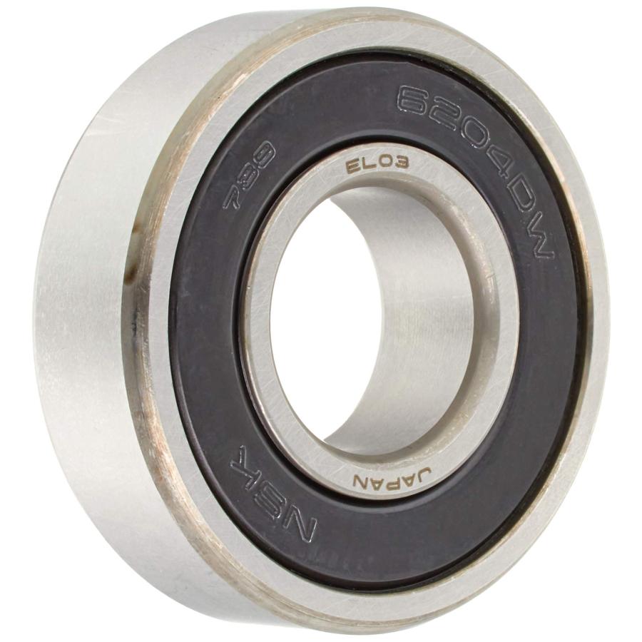 日本精工(KSK) 深溝玉軸受 軽接触ゴムシール形 ラジアルボールベアリング 6204DDW : s-b07dhpv1qj-20241228 : ラ・ティモア - 通販 - Yahoo!ショッピング