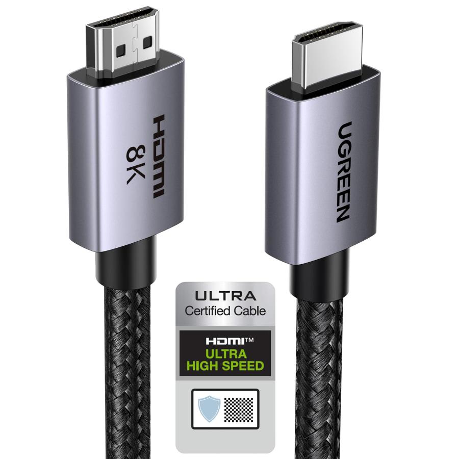 UGREEN 8K 60Hz HDMI ケーブル HDMI2.1 Ultra High Speed 認証取得 超高速 48Gbps 10K 4K : ラ・ティモア - 通販 - Yahoo ...