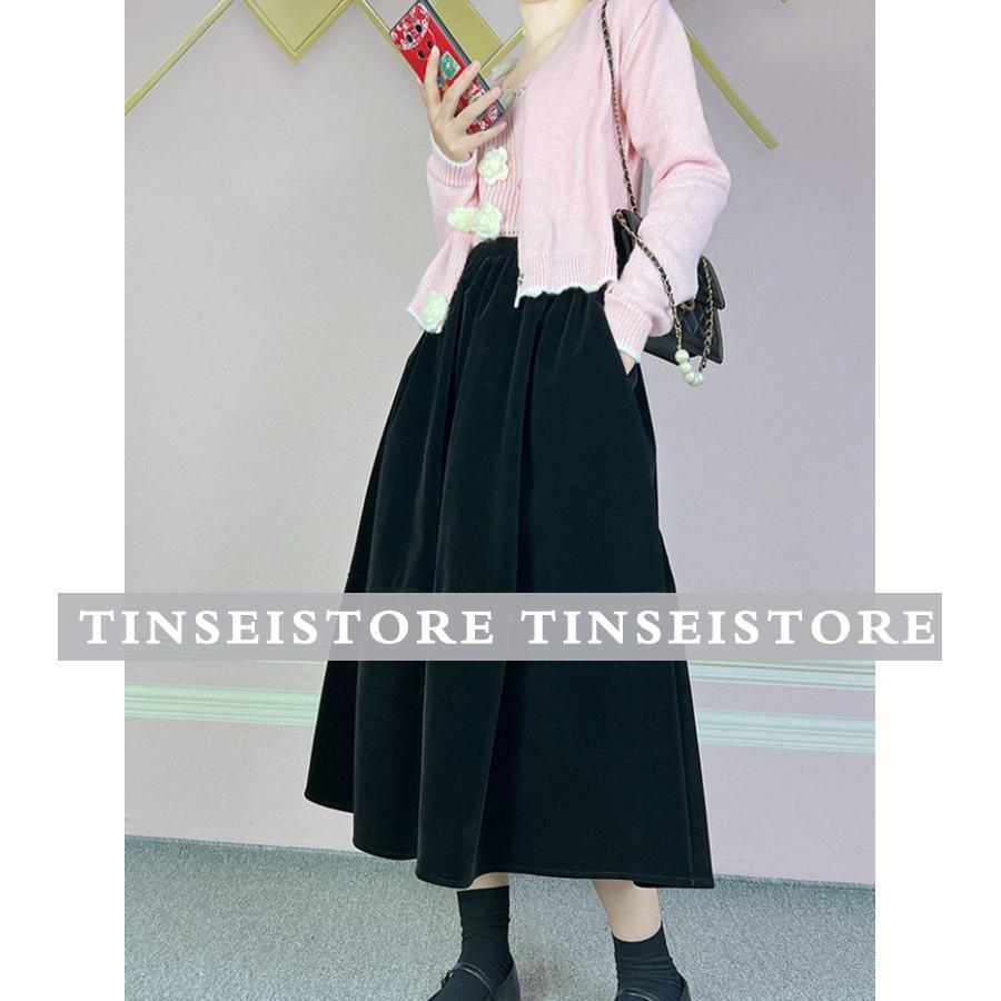 スカート ロング コーデュロイ レディース 大きいサイズ 秋 ゆるスカート フレア Aラインスカート 秋物 フレアスカート 暖かい :tin1118-good256:TINSEIヤフー店 ...