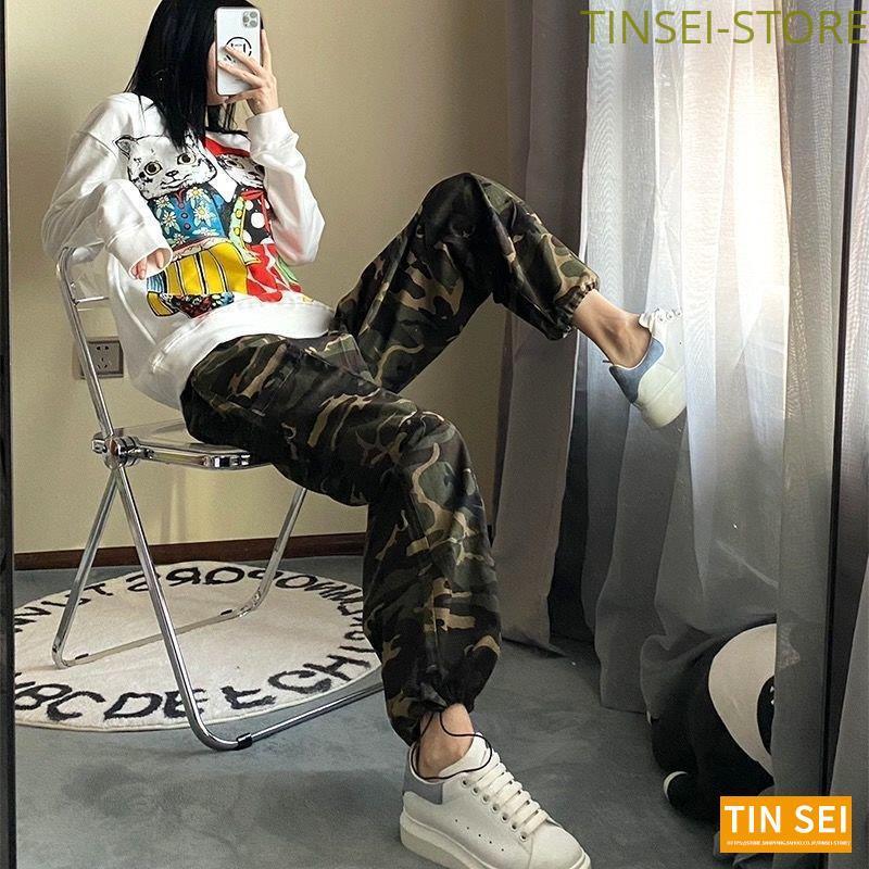 ヒップホップHIPHOP カーゴパンツ 原宿系 BFファッション ダンスパンツ