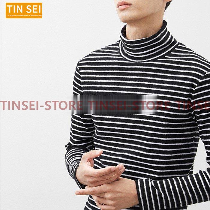 Tシャツ ロンT 長袖 春夏 薄手 メンズ トップス カットソー シャツ ブラウス ハイネック 男性 ボーダー 横 柄 タートルネック カジュアル : TINSEIヤフー店 - 通販 ...