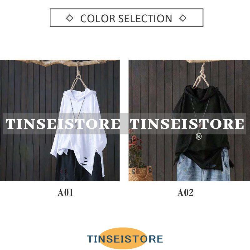 Tシャツ カットソー レディース 長袖 フード付き 無地 ロングt シンプル トップス 体型カバー 着痩せ ゆったり おしゃれ インナー 通勤 通学 : TINSEIヤフー店 - 通販 ...