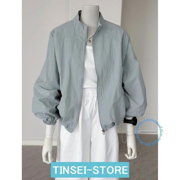 ラッシュパーカー 長袖 透け感 春 パーカー ブルゾン レディース 30代 軽アウター 無地 UVカット 紫外線対策 UVパーカ : TINSEIヤフー店 - 通販 - Yahoo!ショッピング