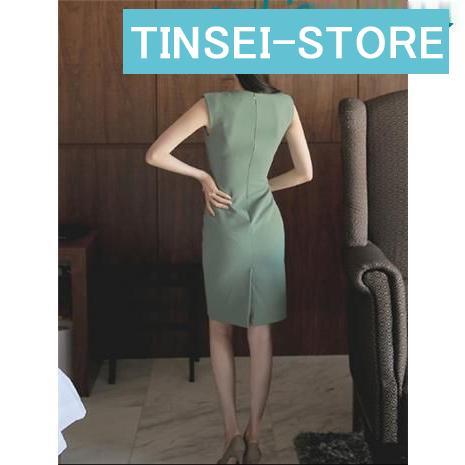 タイトワンピース Vネック 姫系ワンピース ワンピース コットンワンピース 夏 新作 レディース パーティドレス ノースリーブ お嬢様 ミニワンピース : TINSEIヤフー店 - 通販 ...