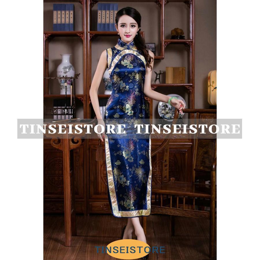 チャイナドレス ロング 花柄 コスプレ チャイナ服 パーティードレス 大きいサイズ コスチューム : TINSEIヤフー店 - 通販 - Yahoo!ショッピング