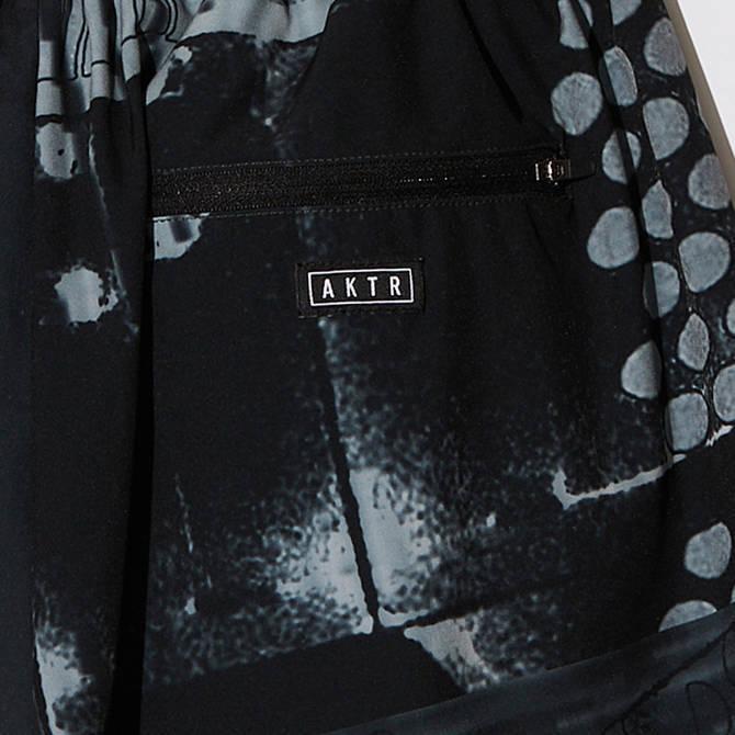 AKTR GLITCH PHOTO SHORTS【122-009002】BLACK : Tipoff - 通販 - Yahoo!ショッピング