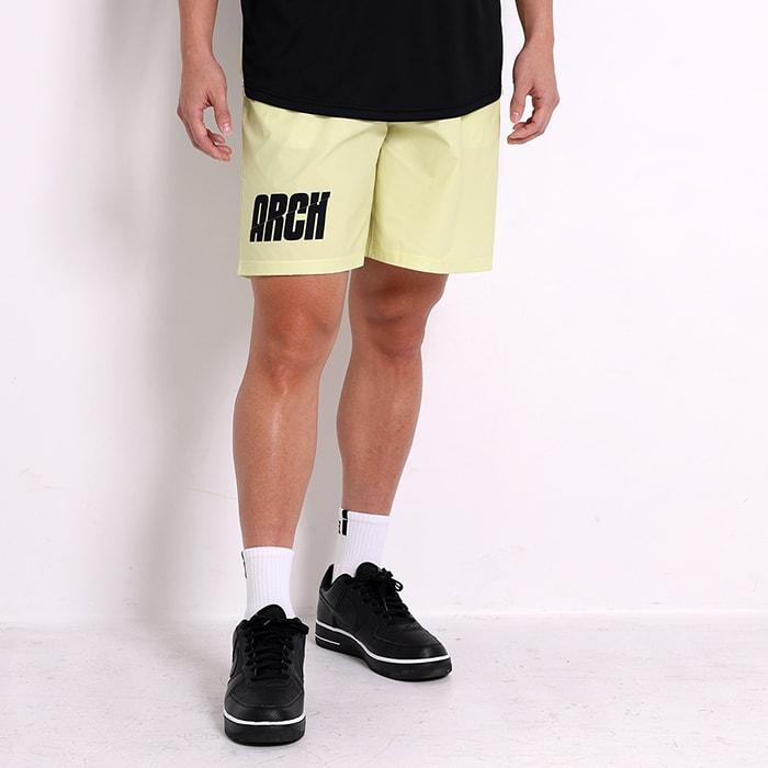 Arch split logo shorts【B123134】citron : Tipoff - 通販 - Yahoo!ショッピング