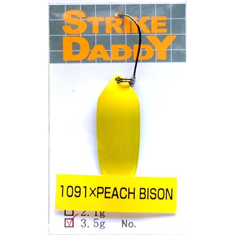 プリズムデザイン ストライクダディ 3.5g 1091×ピーチバイソン グリーンチャート / ネコポス便 : prismdesignstrikedaddy351091reachbison ...