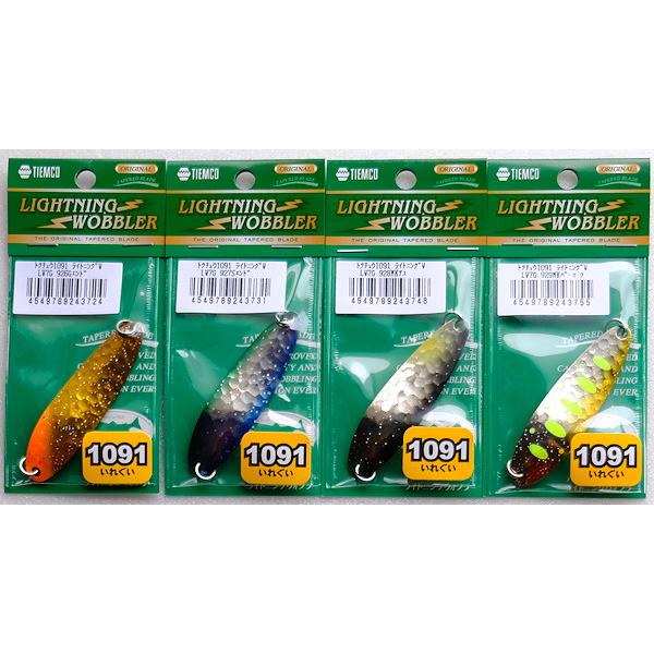 TIEMCO ティムコ 1091カラー ライトニングウォブラー 7g : TIPSヤフーショッピング店 - 通販 - Yahoo!ショッピング