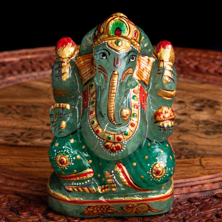 送料無料 ヒスイ 翡翠 パワーストーン ガネーシャ : インド・アジア雑貨ティラキタ - 通販 - Yahoo!ショッピング