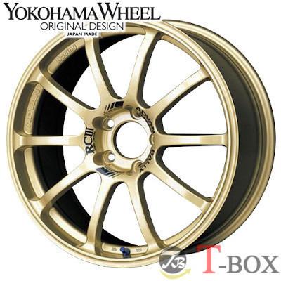 (単品1本価格) 17インチ 7.5J 5/100 YOKOHAMA WHEEL ヨコハマホイール ADVAN Racing RC III ...