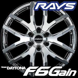 RAYS (単品1本価格) 20インチ 8.5J 6/139.7 レイズ TEAM DAYTONA F6 Gain チーム デイトナ カラー: AOL / SAL : T-BOX Auto ...