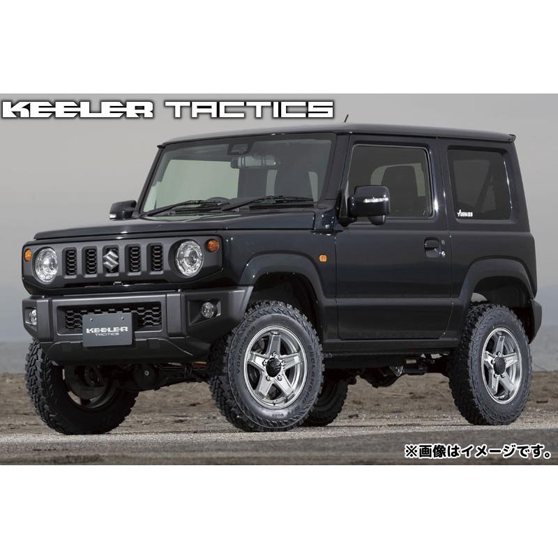 WEDS (4本セット価格) ADVENTURE KEELER TACTICS 15inch 6.0J PCD:139.7 穴数:6H カラー:HYPER SILVER キーラー タクティクス ...