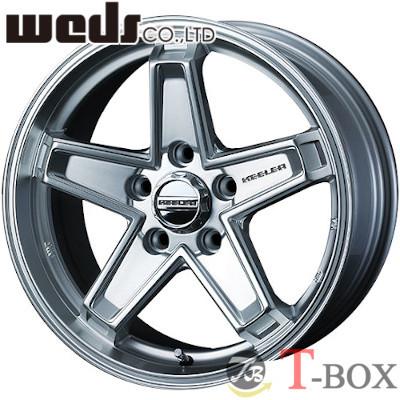 WEDS (単品1本価格) ADVENTURE KEELER TACTICS 16inch 7.0J PCD:114.3 穴数:5H カラー:HYPER SILVER / GLOSS ...